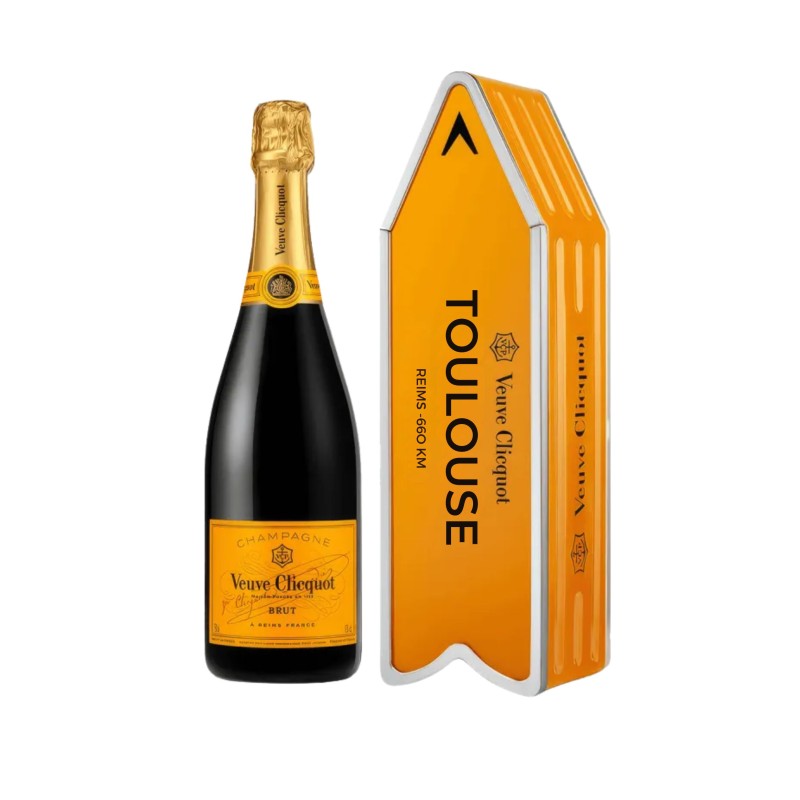 Champagne Veuve Clicquot Ponsardin AOC Champagne "Arrow" Carte Jaune ...